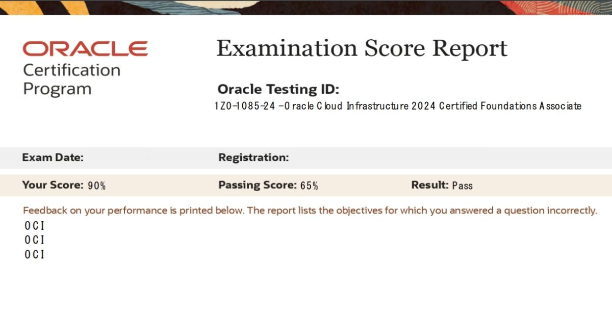 偏差値40が実務経験なしでOCI Foundations Associateに合格した勉強方法｜合格体験記 | バイト単位で学ぶ